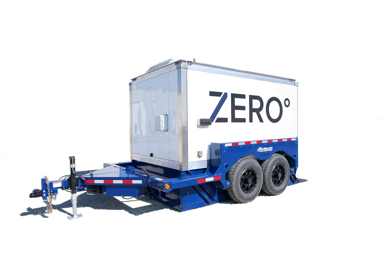 ZERO° Refrigerated Trailers | Ground Level Loading
